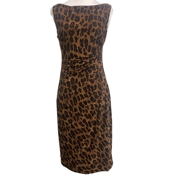 Lauren Ralph Lauren | Dresses | Ralph Lauren Leopard Animal Print ...